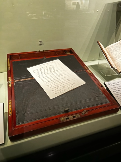 Jane and her Portable Writing Box – Gathering Words